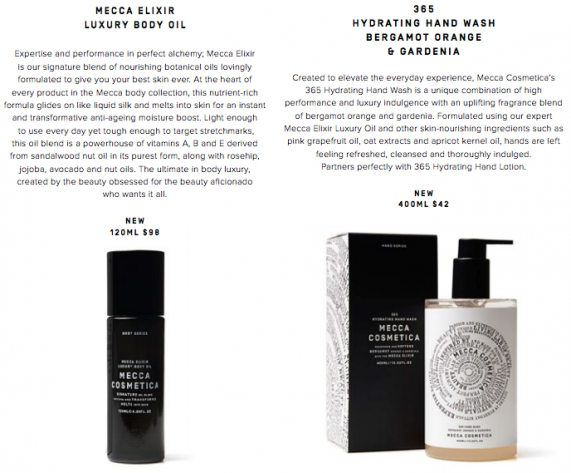 BEAUTY LOVERS REJOICE. MECCA COSMETICA LAUNCHES THEIR SIGNATURE LINE ...