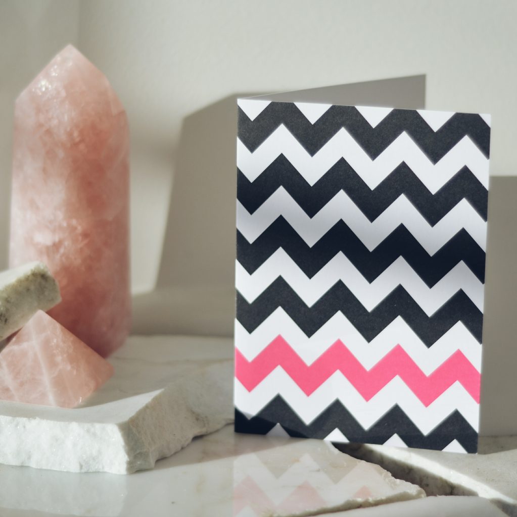 CHEVRON CARDS - Couturing.com