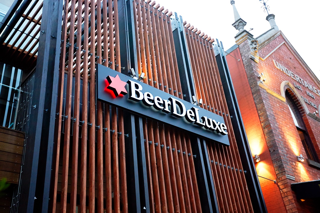 Beer DeLuxe Sign - 130531-braund-1780 - Claire Skinner - Couturing.com