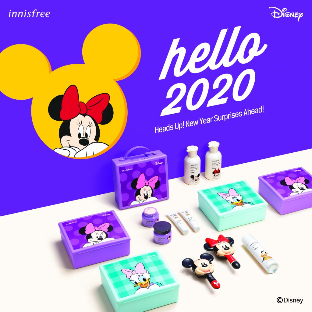 INNISFREE WELCOMES THE NEW YEAR WITH ITS HELLO 2020 DISNEY COLLECTION ...