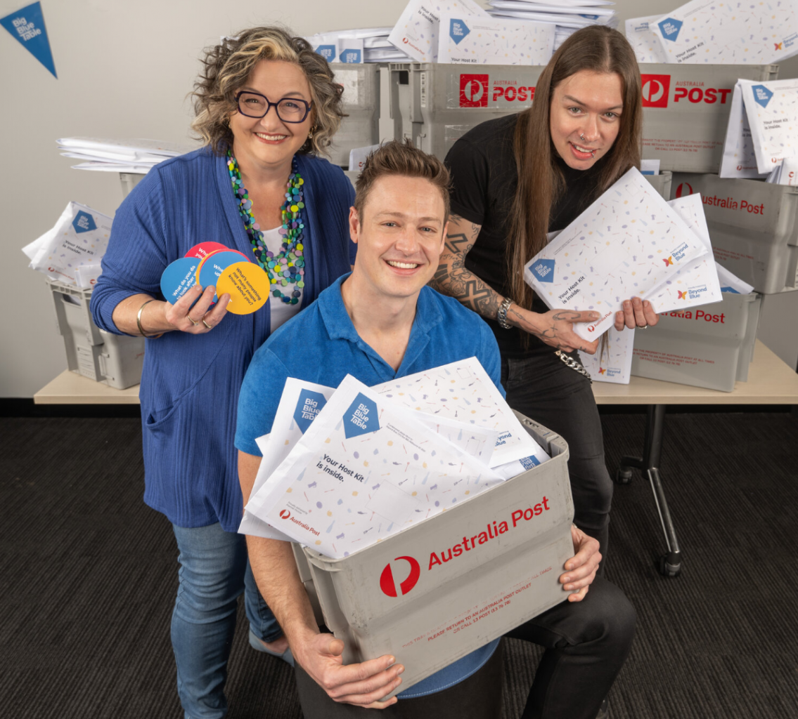 BEYOND BLUE'S BIG BLUE TABLE TO HELP TURN THE TABLES ON MENTAL HEALTH ...