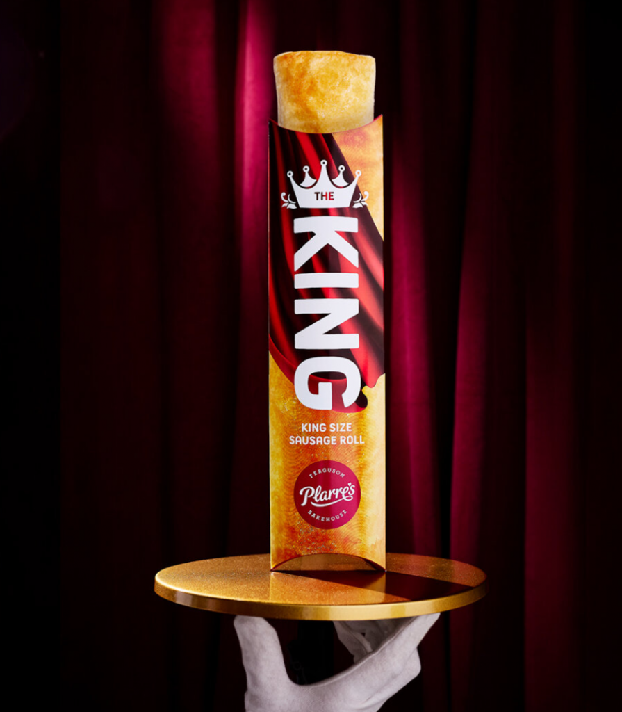 A MEAL FIT FOR A KING: FERGUSON PLARRE LAUNCHES FOOT-LONG SAUSAGE ROLL ...